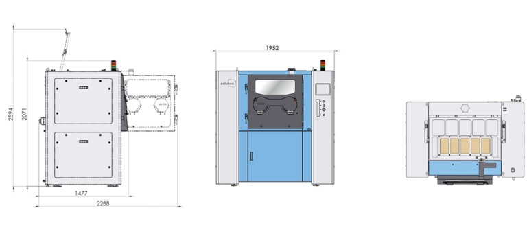 Solukon - SFM-AT800-S - depowdering system for metal parts